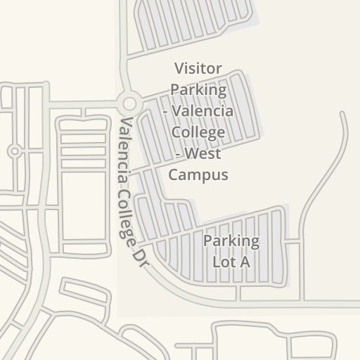 Valencia College East Campus Map - Map