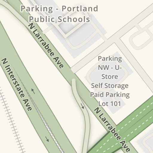 Rose Quarter Parking Map