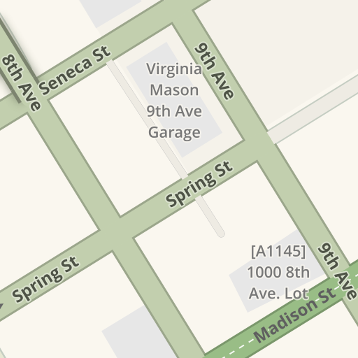 Driving directions to Virginia Mason Medical Center, 1100 9th Ave ...