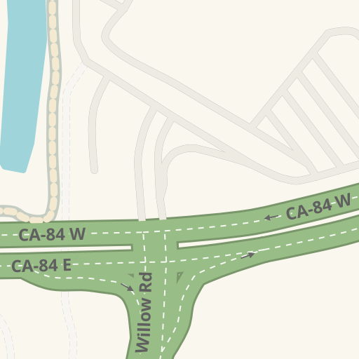Driving directions to Meta Headquarters, 1 Hacker Wy, Menlo Park - Waze