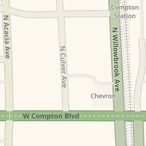 Compton City Map