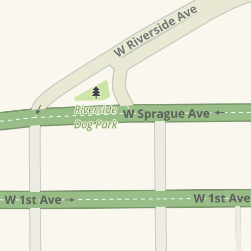 Driving directions to Spokane, WA, US - Waze