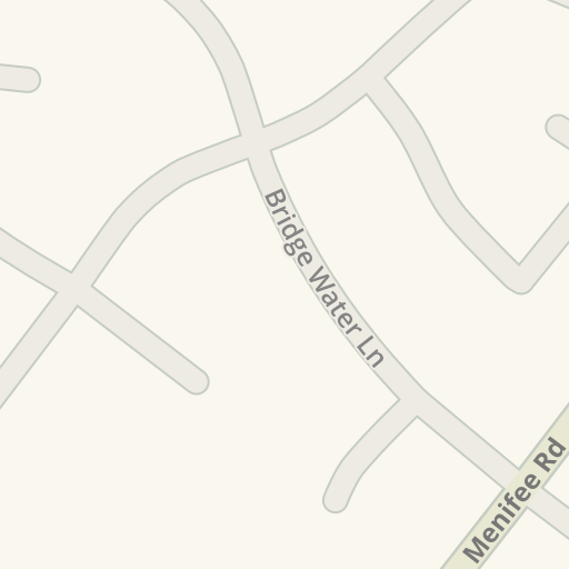 Mapa De Menifee, California