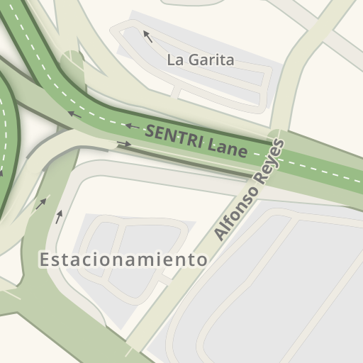 Driving directions to Sentri Lane - San Ysidro, Blvd. Padre Kino ...