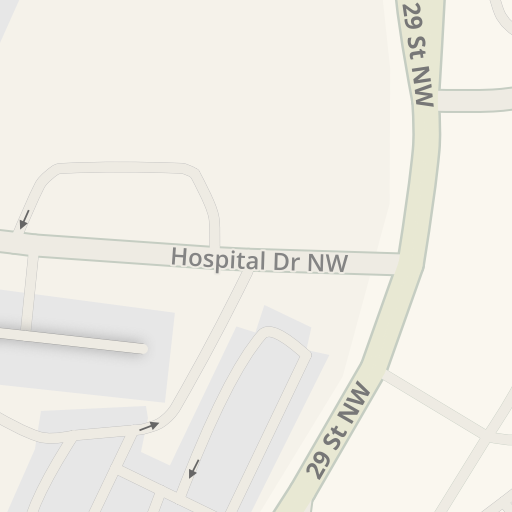 Driving directions to Foothills Medical Centre, 1403 29 St NW, Calgary ...