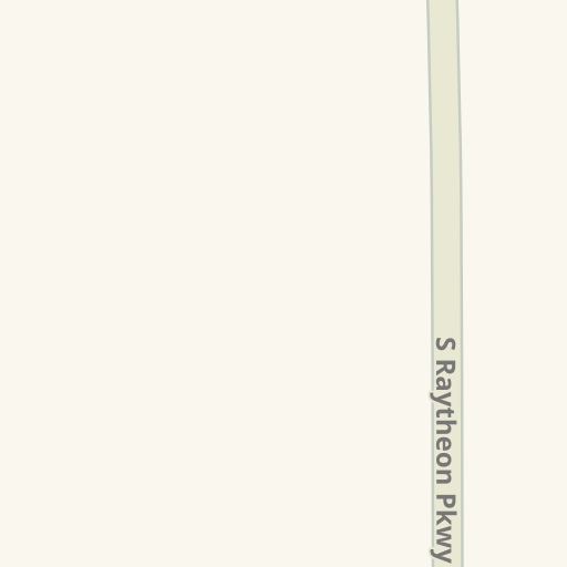 Driving directions to Raytheon Missile Systems, 1151 E Hermans Rd ...