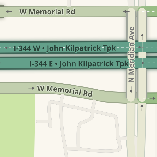 Driving directions to Mercy Hospital - Oklahoma City, 4300 W Memorial ...