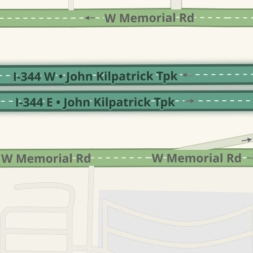 Driving directions to Mercy Hospital - Oklahoma City, 4300 W Memorial ...
