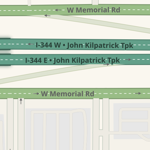 Driving directions to Mercy Hospital - Oklahoma City, 4300 W Memorial ...