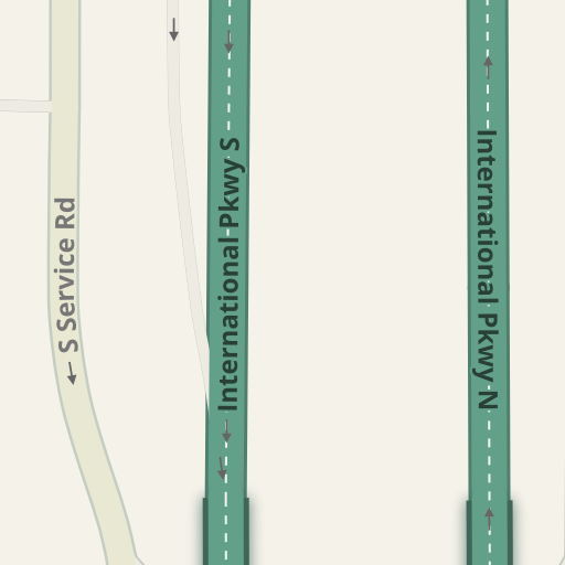 Driving directions to DFW Employee Parking South 5E (Terminal E ...