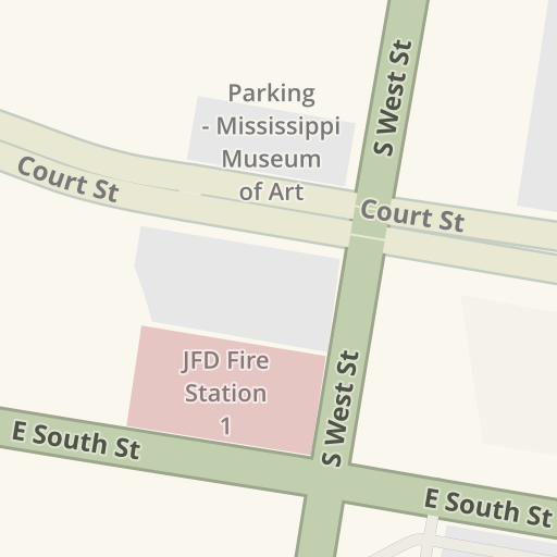 Driving directions to Jackson, MS, US - Waze