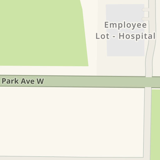 Mapa Del Hospital De Highland Park