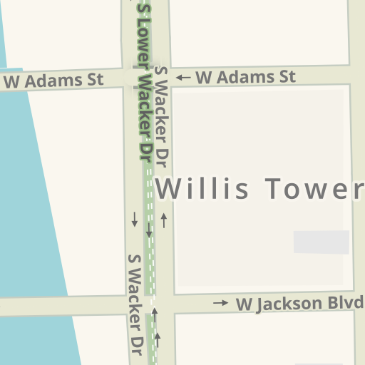 Driving directions to Lower Wacker Drive, Lower Wacker Dr, Chicago - Waze
