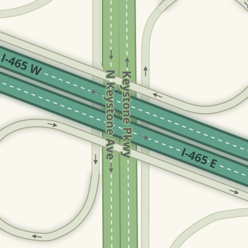 Driving directions to 9100 Keystone at the Crossing, 9100 Keystone ...