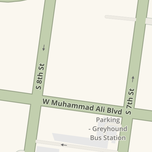 Driving directions to USCIS Louisville Field Office, 411 S 4th St ...