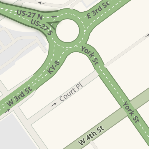 Mapa De Calles De Newport Kentucky Northern Kentucky Regional Wall Map