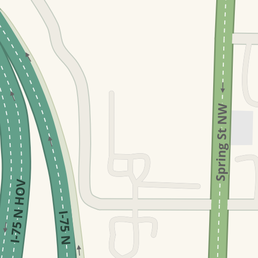 Driving directions to Microsoft, 200 17th St NW, Atlanta - Waze