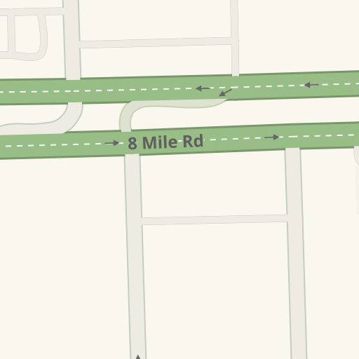 8 Mile Road Map Driving Directions To Applebee's, 2111 8 Mile Rd,