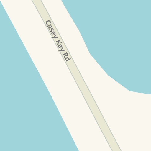 Casey Key Florida Map