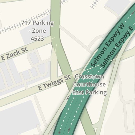 Driving directions to Cruise Terminal #6 - Port of Tampa, 1333 McKay St ...