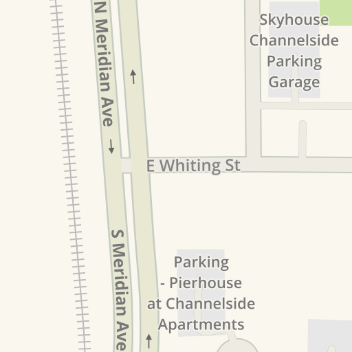 Driving directions to Cruise Terminal #6 - Port of Tampa, 1333 McKay St ...