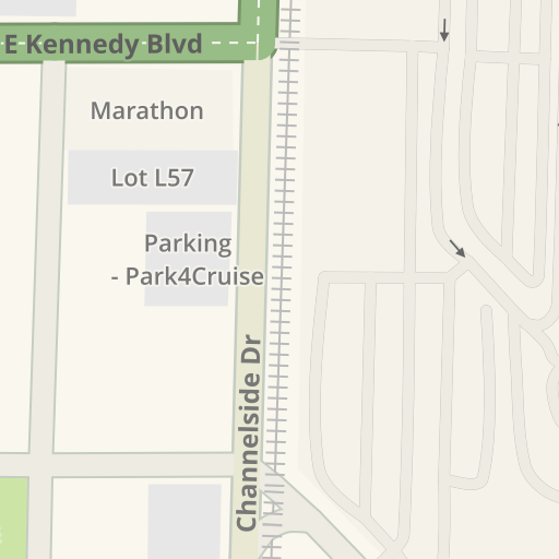 Driving directions to Cruise Terminal #6 - Port of Tampa, 1333 McKay St ...