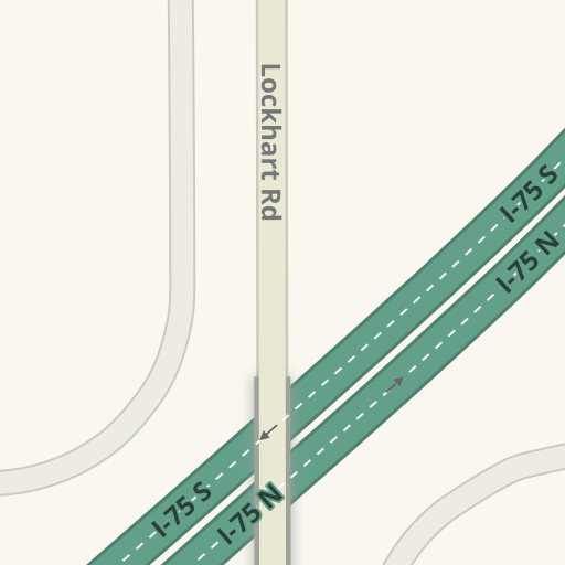 Driving directions to Interstate 75, I-75 - Waze