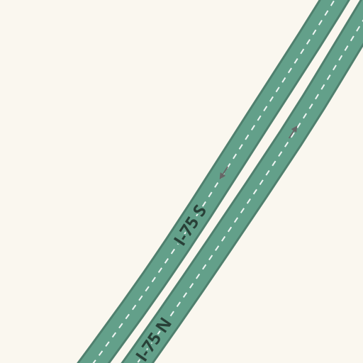 Driving directions to Interstate 75, I-75 - Waze