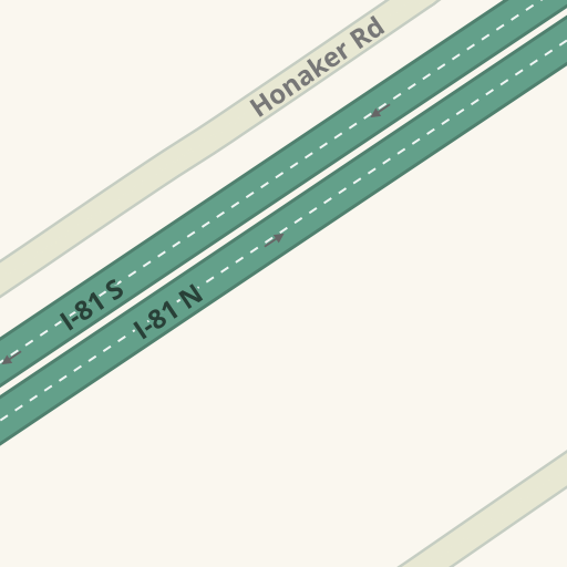 Driving directions to Interstate 81, I-81 - Waze