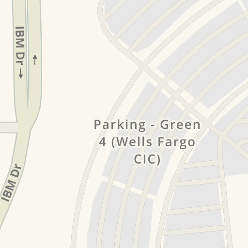 Driving directions to Wells Fargo CIC - Main Entrance, 1525 W WT Harris ...