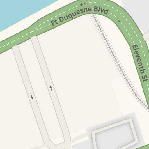 Driving directions to Greyhound Bus Station Pittsburgh, PA, 55 11th St ...