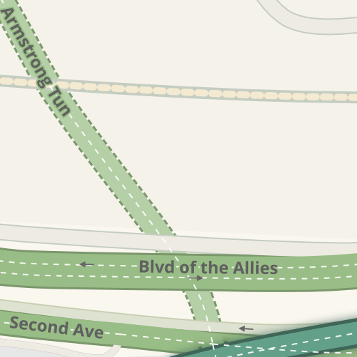 Driving directions to UPMC Mercy Hospital, 1400 Locust St, Pittsburgh ...