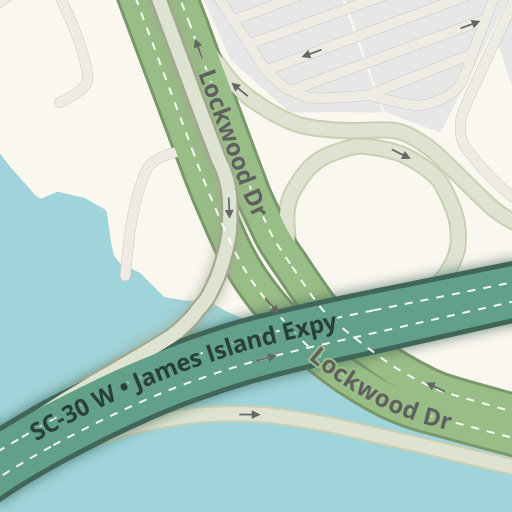 Driving directions to MUSC Storm Eye Institute, 167 Ashley Ave ...