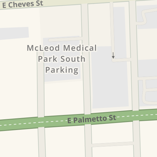 Driving directions to McLeod Medical Plaza, 800 E Cheves St, Florence ...