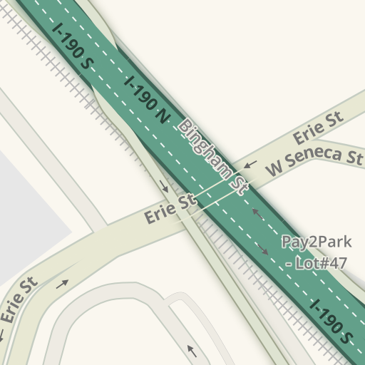 Map Of Erie County Courthouse