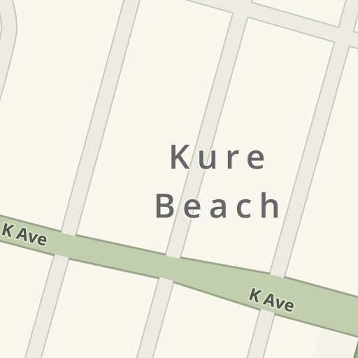 Driving directions to Kure Beach, NC, US - Waze