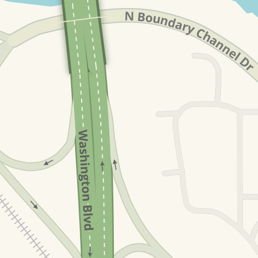 Driving directions to Pentagon North Parking Lot C (Permit Only ...