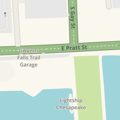 Baltimore City Fire Station Map