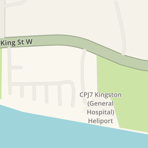 Driving directions to Kingston General Hospital, 76 Stuart St, Kingston ...