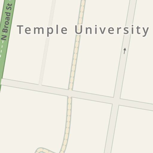 Temple University Map