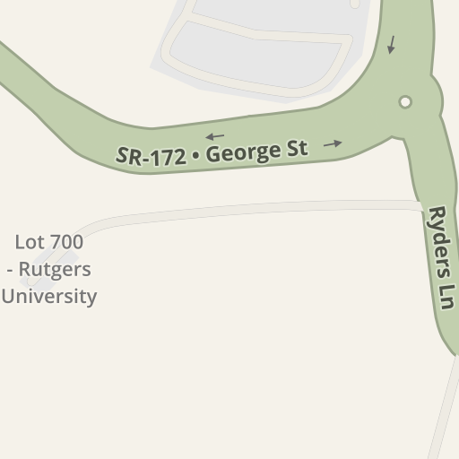 Driving directions to Douglass Parking Deck (permit) - Rutgers ...