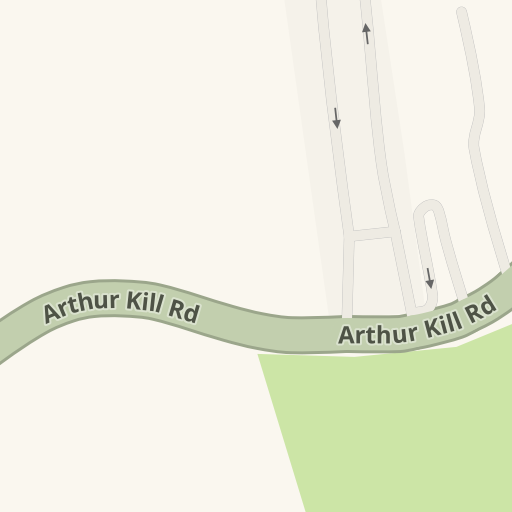 Mapa De Staten Island Arthur Kill Road