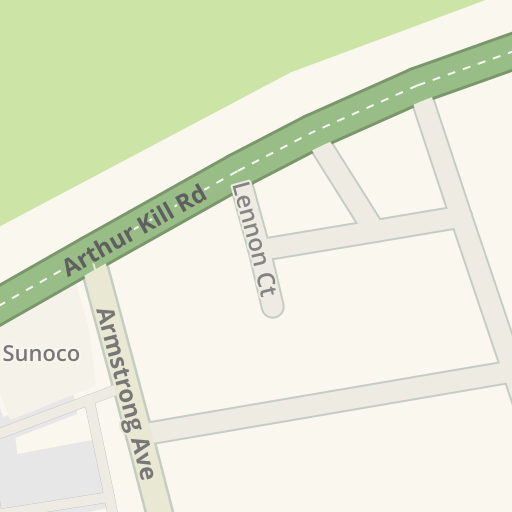 Mapa De Staten Island Arthur Kill Road