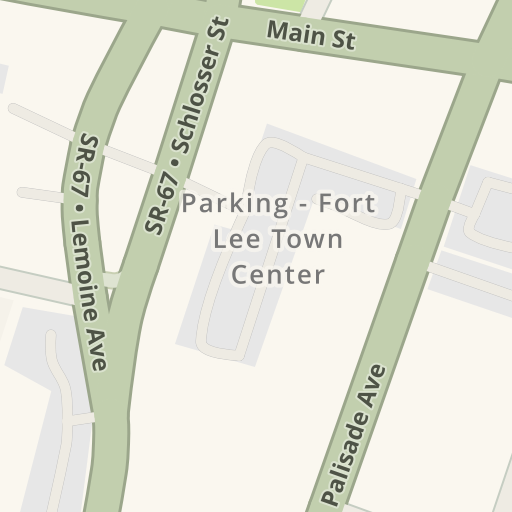 Driving directions to Fort Lee, NJ, US - Waze