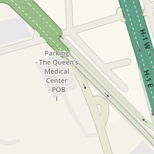 Driving directions to Queens Medical Center POB II, 1329 Lusitana St ...